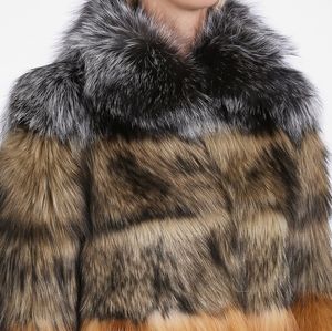 Jackets & Coats | Custom Made Real Fox Fur Coat Red Fox Silver Fox ...